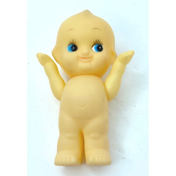 Kewpie | Toys | Vintage Soft Squeaky Kewpie Doll Blue Eyes Made In ...